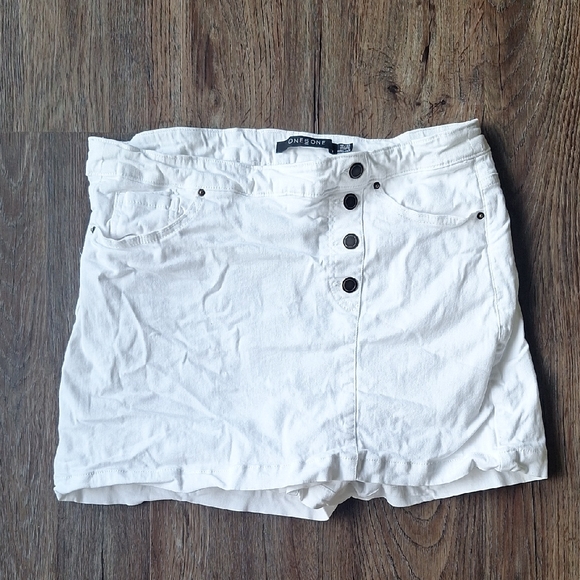 one 5 one | Shorts | One5one White Skort Size | Poshmark